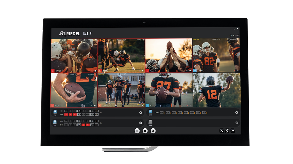RIEDEL » Ingest Recording