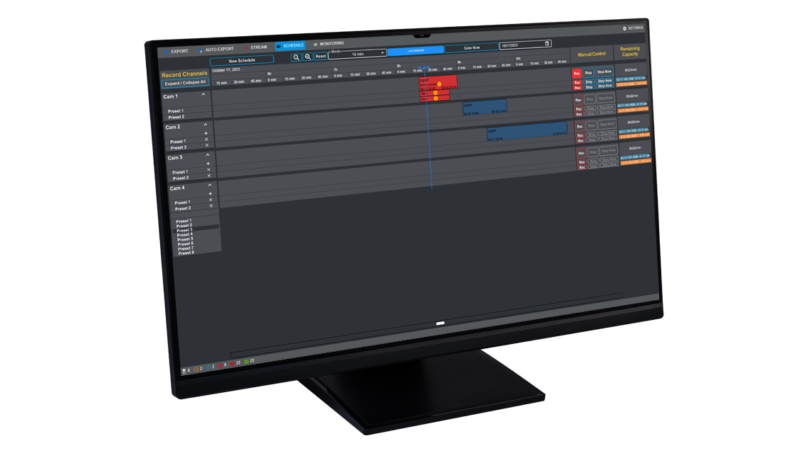 RIEDEL » RiCapture Ingest Recording