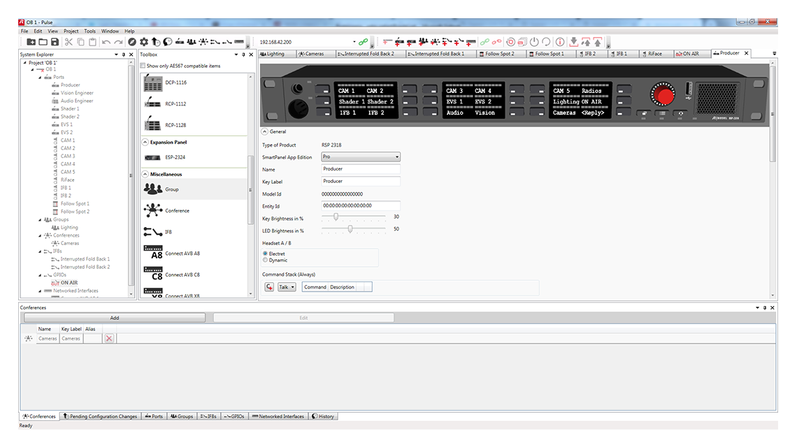 RIEDEL » TANGO Matrix Intercom